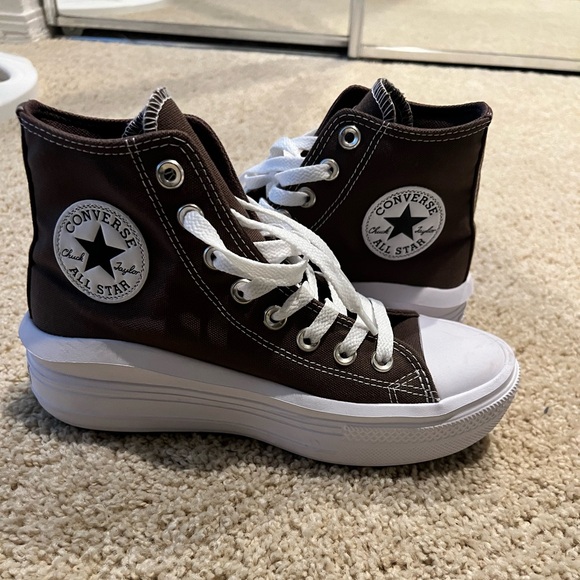 Converse | Shoes | Converse Chuck Taylor All Star Move Hightop Sneaker ...